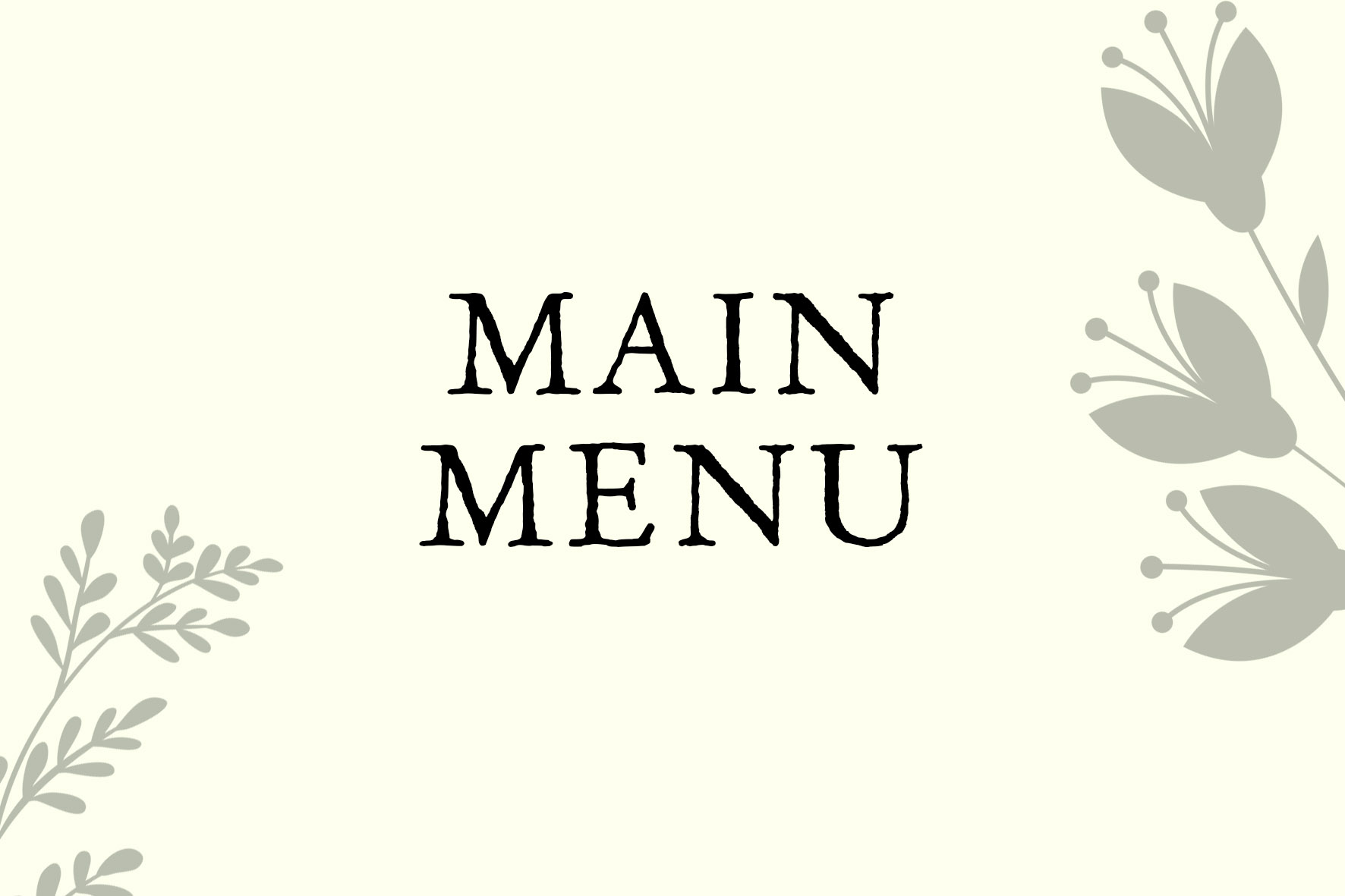 Our Menu - Royal Lion